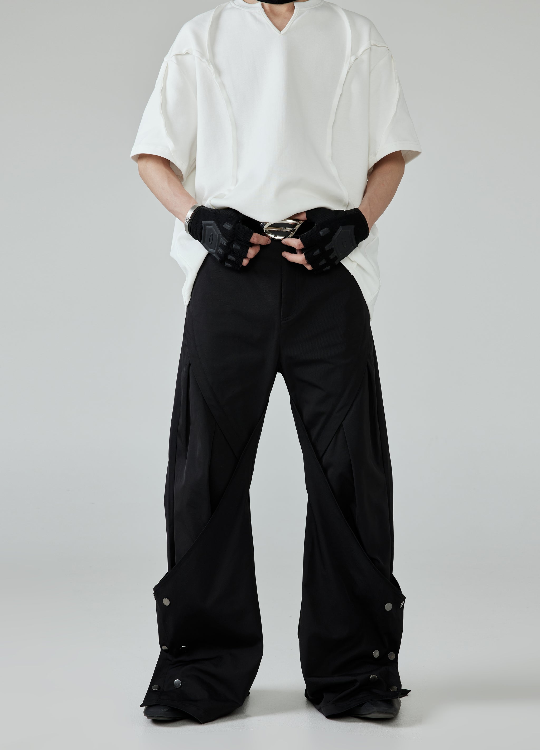 24SS Transformable Pleat Pants