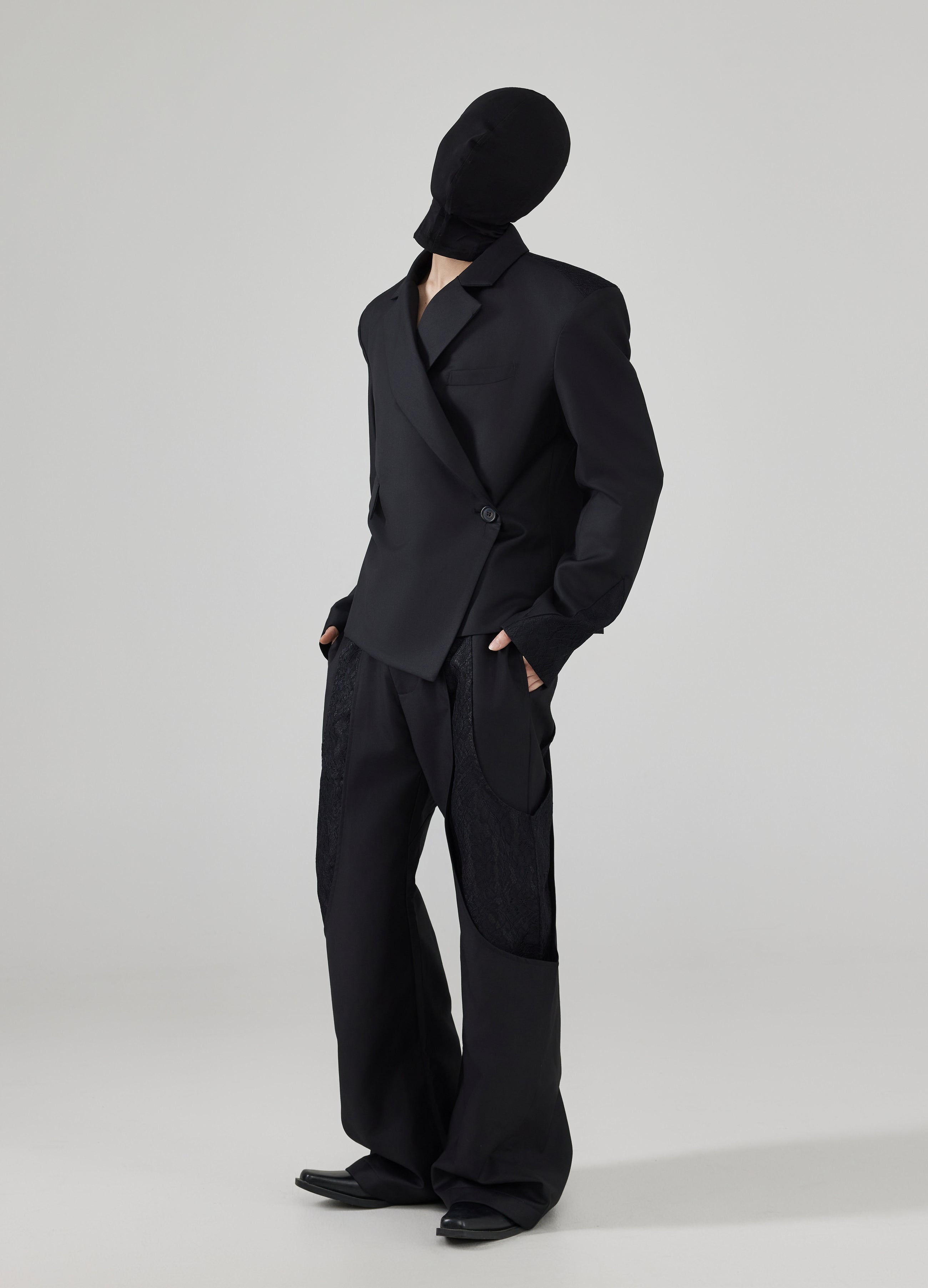 24FW Asymmetric Suit Jacket